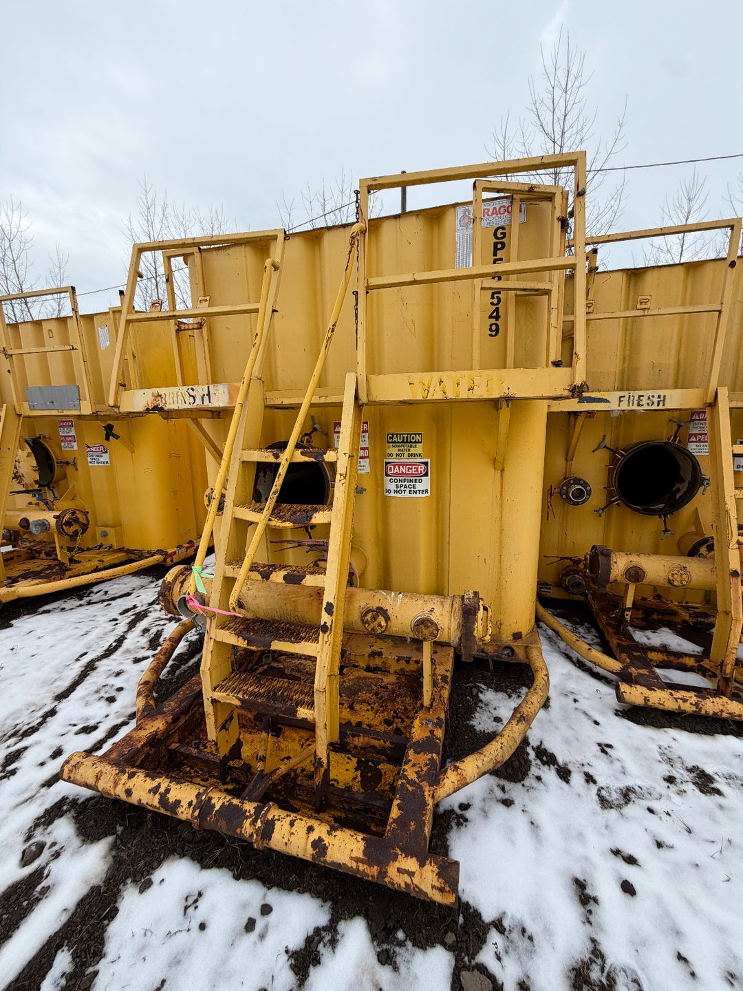 Dragon Flat Roof Frac Tank (GP53549) – Used Frac Tanks