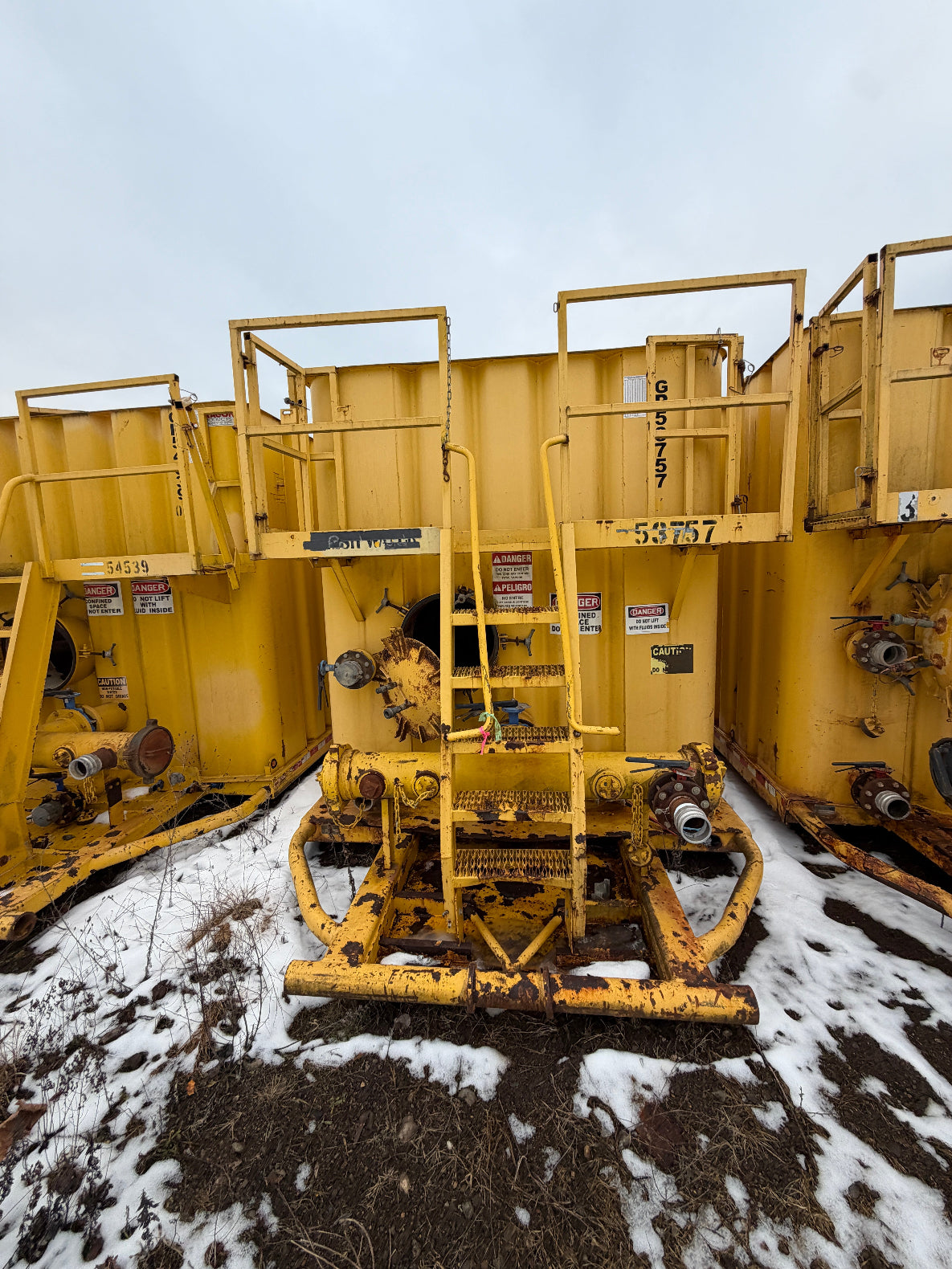 Dragon Flat Roof Frac Tank (GP53757) – Used Frac Tanks